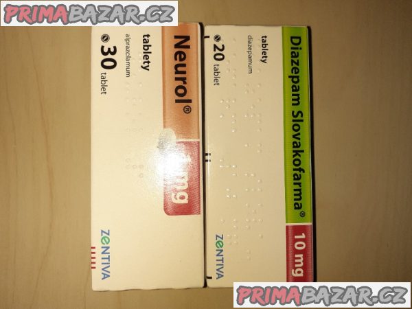 Přebytečné léky Diazepam 10mg Neurol 1mg, Praha,prodám ,bazar, bazoš